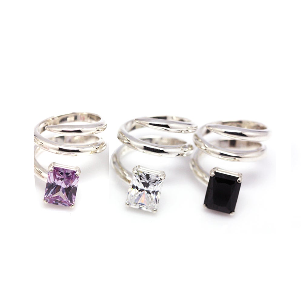 COLLETTE E TWIST PINKY/KNUCKLE RING – avec new york